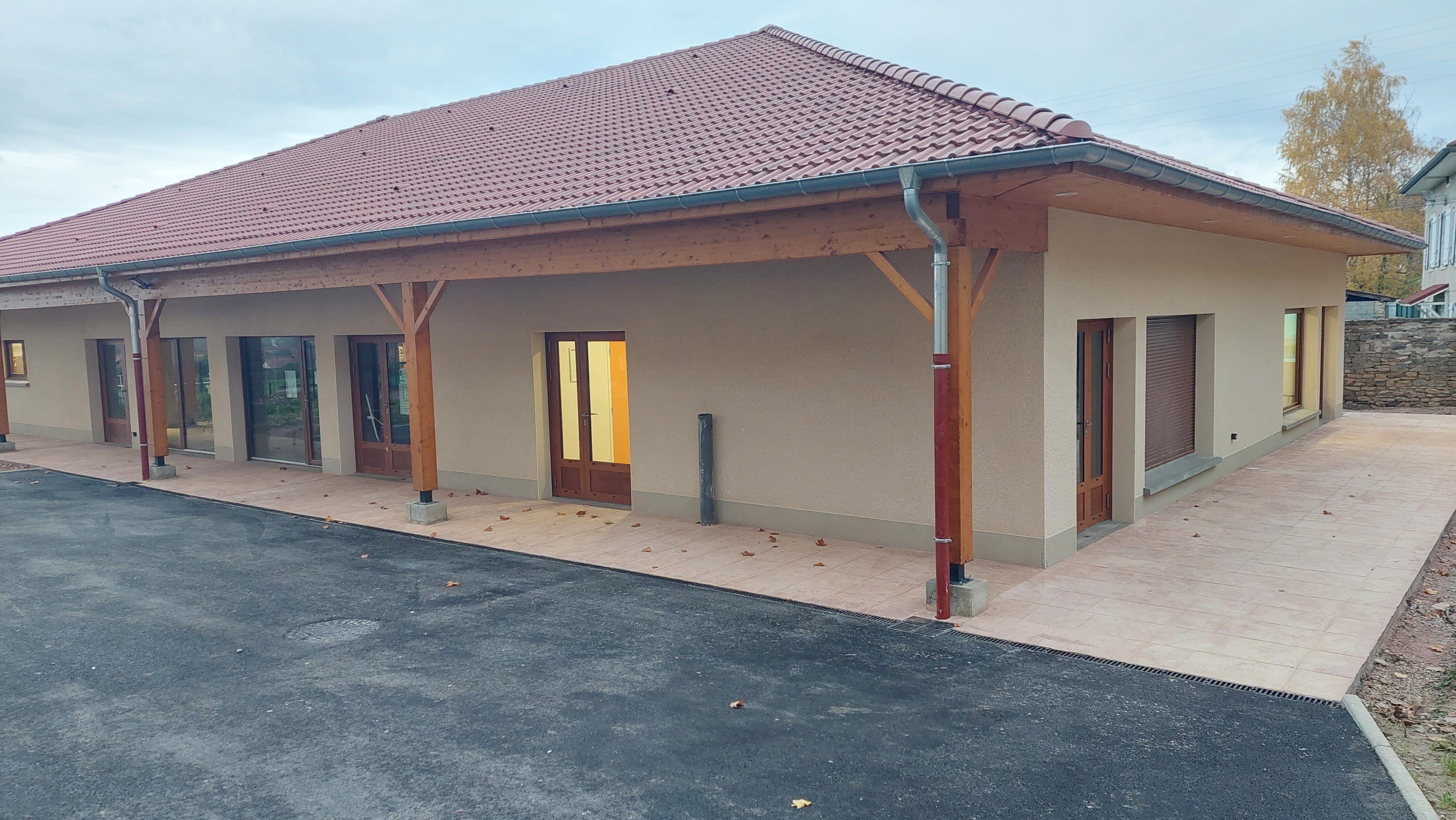 Federaly • Chantiers : Restaurant scolaire à la MFR de Mozas (38)